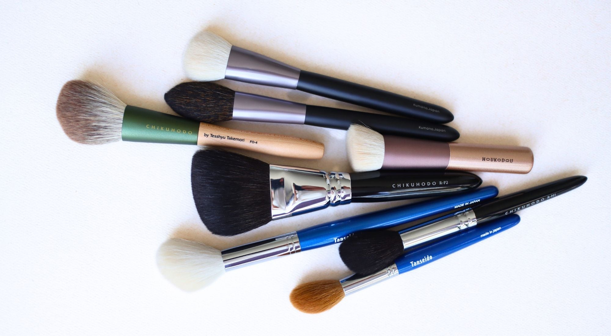 Popular Angled/Slanted Face & Cheek Brushes – Fude Beauty